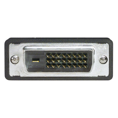 金属铠装DVI线缆组件，双通道DVI-D，公头 / 公头，15.0英尺 - CTLDVIMT-15