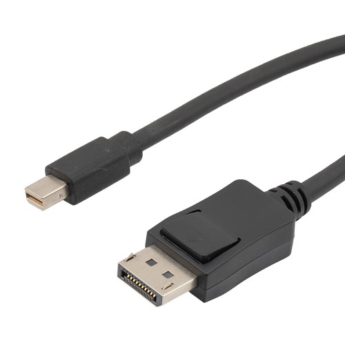 Mini DisplayPort 至DisplayPort 数字线缆组件，支持 DisplayPort 1.4 中指定的 1440p、QHD ...