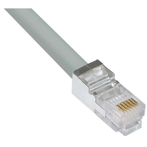 Shielded Cat. 5 USOC-4 Patch Cable, RJ11 / RJ11, 1.0 ft - TRDU45SCR-1