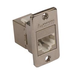 6类RJ45 Mini耦合器，屏蔽RJ45（8×8），面板安装型 - ECF504-SC6-MINI